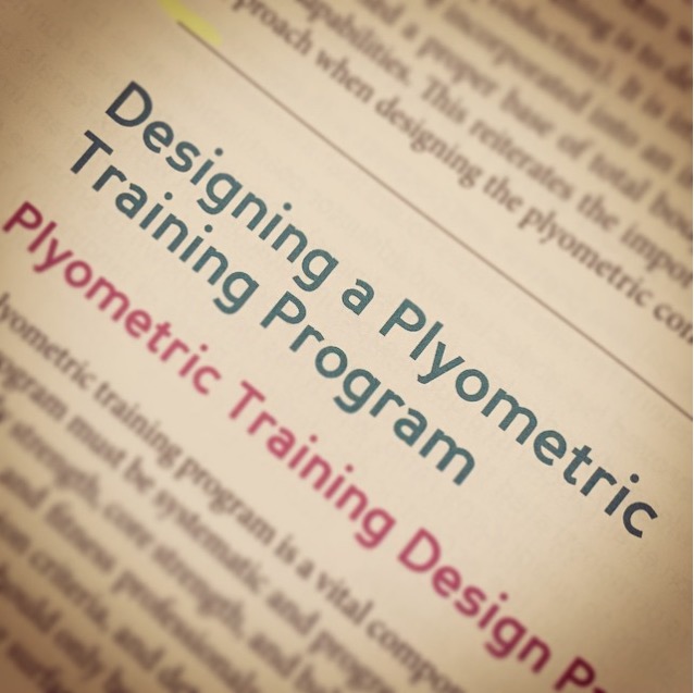 Plyometric training program design. – Disable Your Disability – What is ...